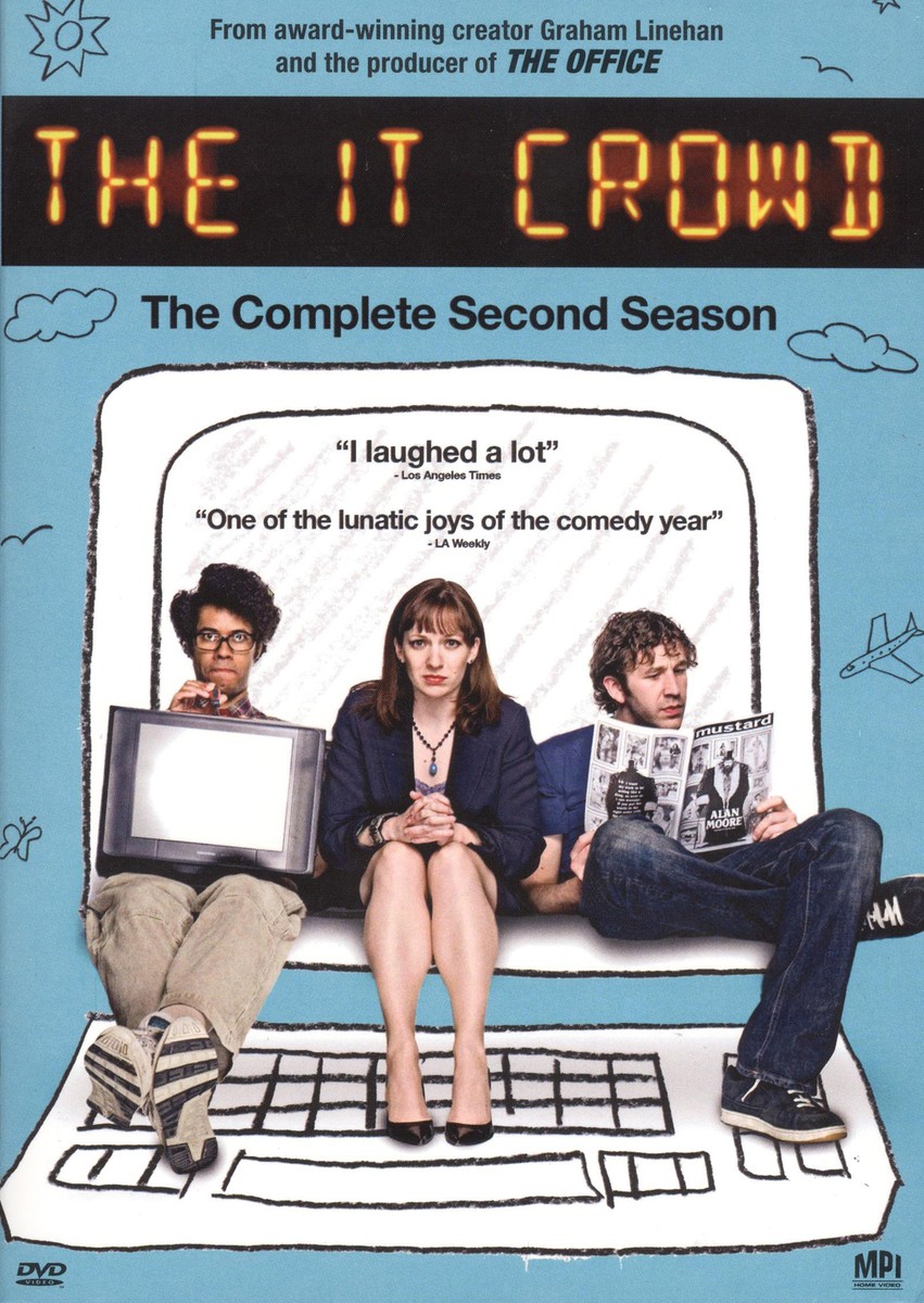 The IT Crowd: The Complete Second Season (DVD, 2009) for sale online | eBay