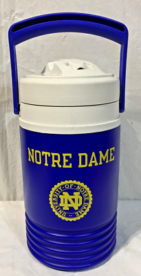 University of NOTRE DAME ~ IGLOO Water Jug W/ Handle & Pour Spout | eBay