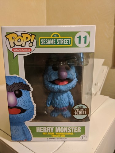 Pop! TV: Sesame Street Herry Monster Vinyl Figure #11 Funko | eBay