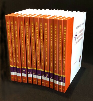 THE WORLD BOOK - Student Discovery Encyclopedia - COMPLETE 13 VOLUME ...