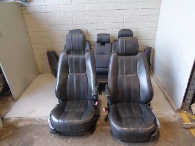 Range Rover L322 Leather Seats BlackHeated and Cooled Set 2006 To 2009 ...