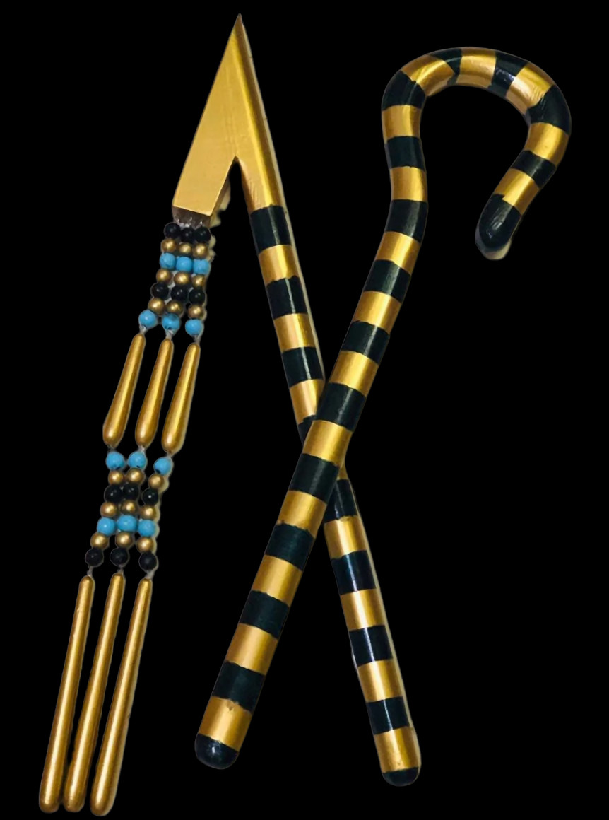 Ancient Egypt Crook And Flail