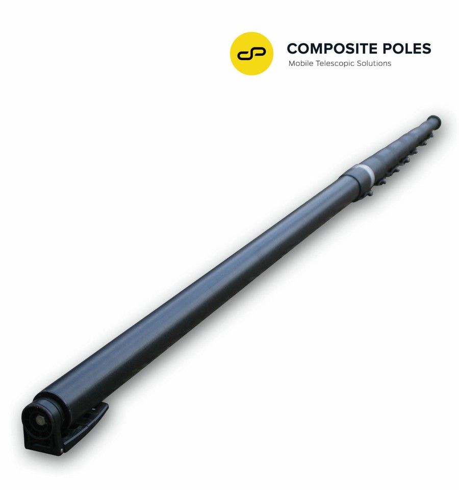 9.4 Metre Telescopic Camera Pole for Aerial Photography & Rotating ...