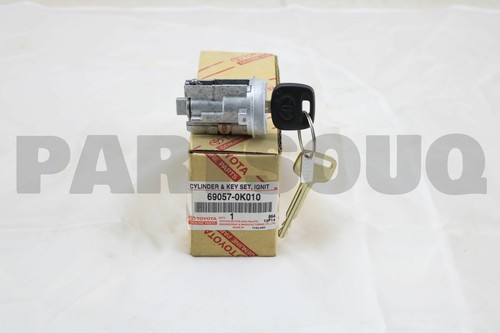 690570K010 Genuine Toyota CYLINDER & KEY SET, IGNITION SWITCH LOCK | eBay