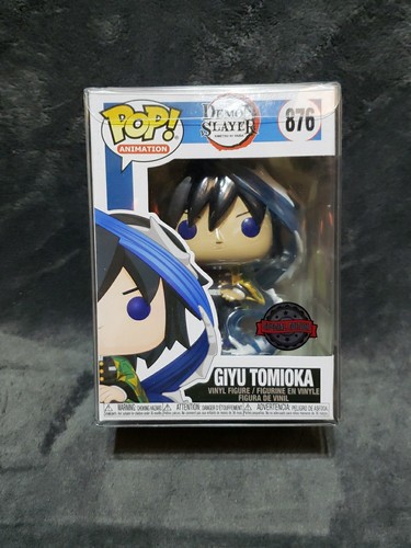 Funko POP! Animation Giyu Tomioka (Demon Slayer) #876 W/Protector | eBay