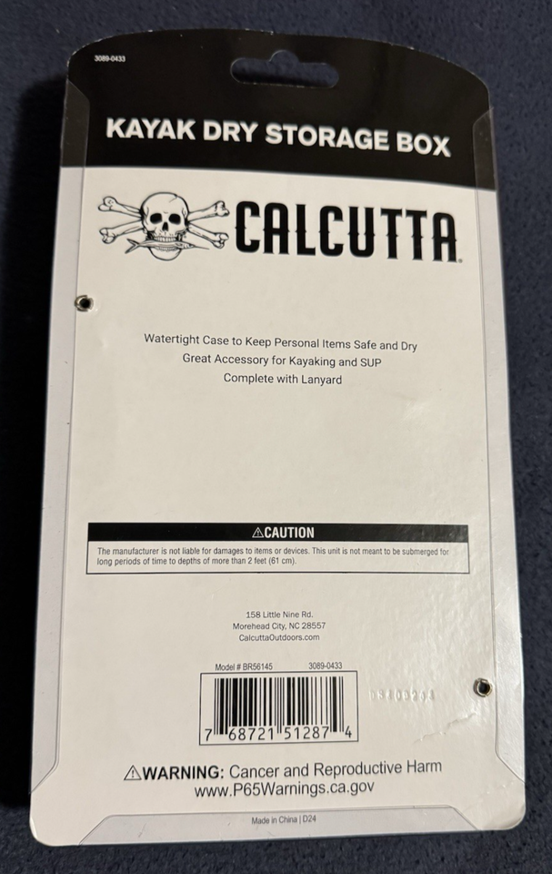 Calcutta 6"x3"x1" Kayak Dry Storage Box - NIP 768721512874| eBay