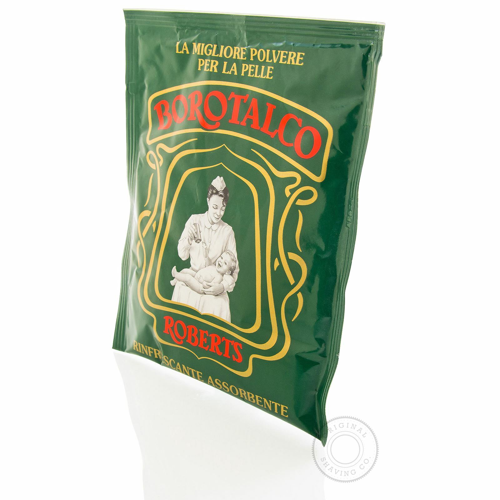 Borotalco Natural Talc/Talcum Body Powder - 100g Travel Size Refill ...