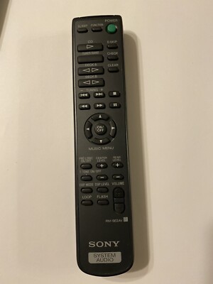 Original Genuine Sony System Audio Remote control RM-SE2AV Nice! Free ...