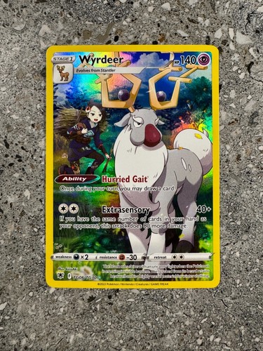 Pokemon TCG Cards Wyrdeer TG06/TG30 Astral Radiance Trainer Gallery Art ...