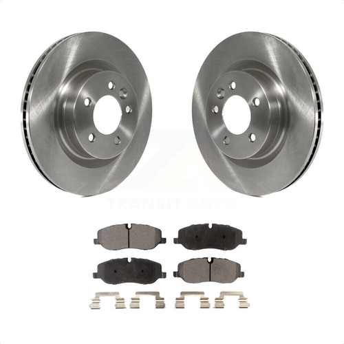 [Front] Disc Brake Rotors And Ceramic Pads Kit For Land Rover Range ...