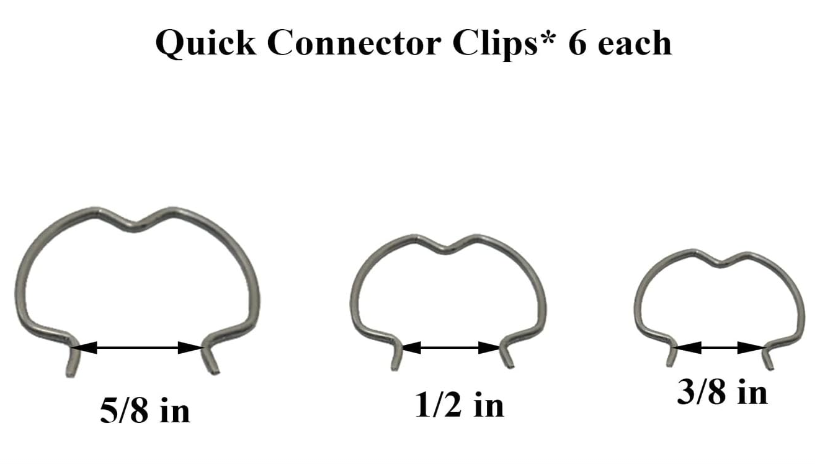 18Pcs JSPP800-801 Quick Connector Clips Retaining Transmission Cooler ...