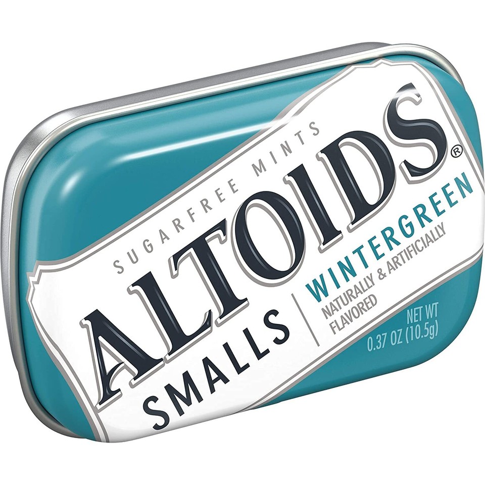 Altoids Mints - Smalls Wintergreen Sugar Free .37 Oz Tins - 9 Pack | eBay