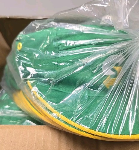 Lot of 144 Official Subway 5 Panel Green Snapback Hats Uniform Cotton ...