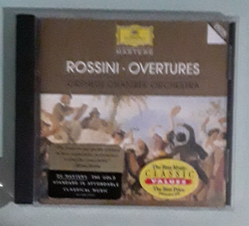 orpheus chamber orchestra / neidich ROSSINI OVERTURES CD NEW cover ...