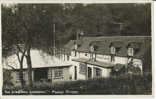 SURREY, ABINGER COMMON, FRIDAY STREET, THE STEPHAN LANGTON, PHOTO ...