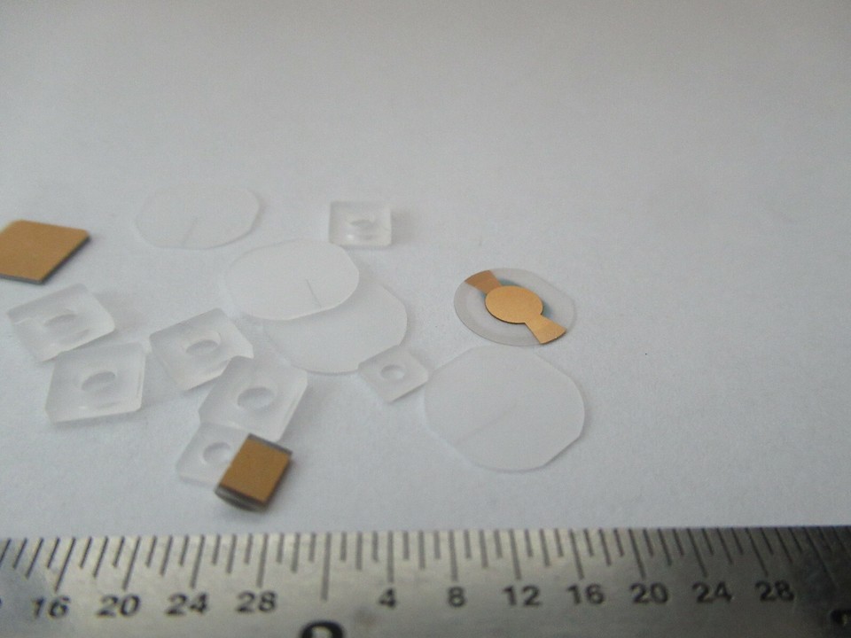 LOT BLANK PIEZOELECTRIC QUARTZ CRYSTAL X- Y- YX-CUT PIEZO SENSOR AS PIC ...