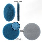 1" - 7" Hook Loop Scouring pad Nylon Fiber Sanding Discs Pads 240 ...