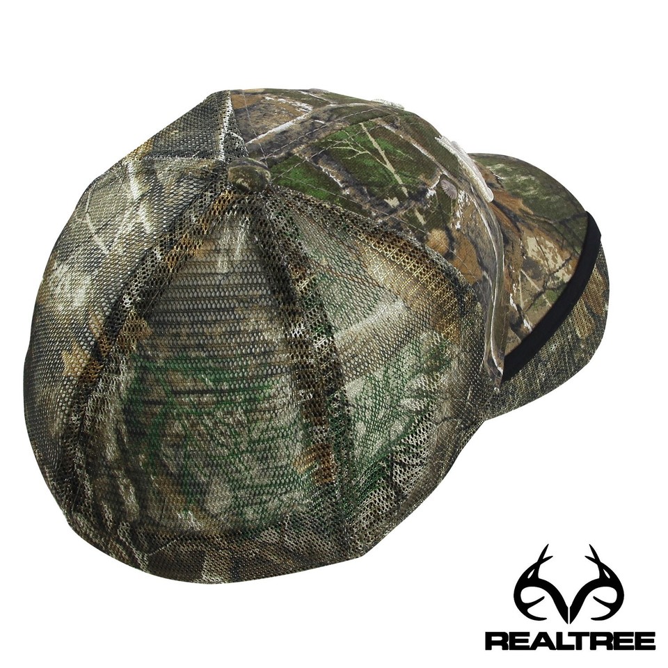 Realtree Antlers Logo Stretch-Fit Cap (L/XL)- RTADAPT | eBay