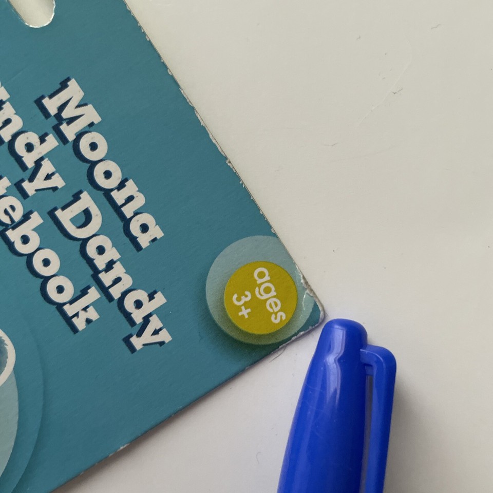 Blues Clues Moona Handy Dandy Notebook Blue’s Room Crayon Stickers ...