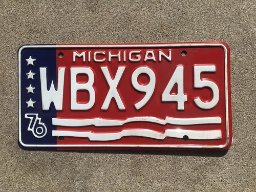 1976 - MICHIGAN - LICENSE PLATE | eBay
