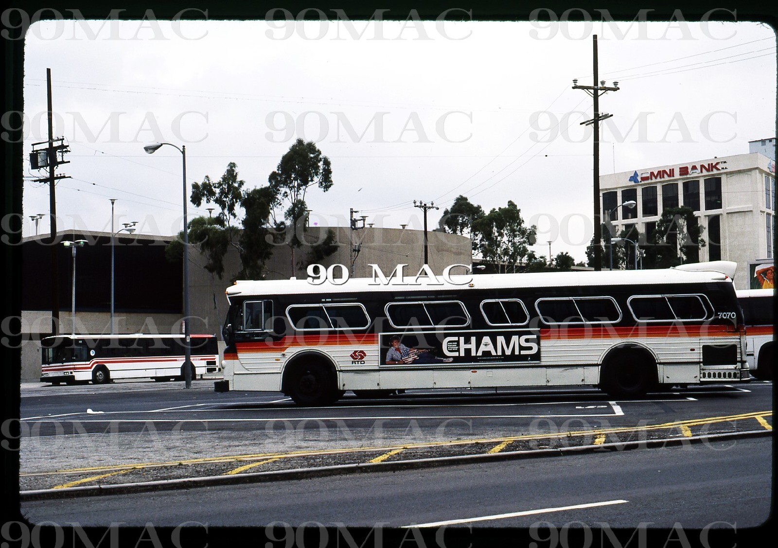 SCRTD. Flxible Bus #7070. Los Angeles (CA). Original Slide 1986. | eBay