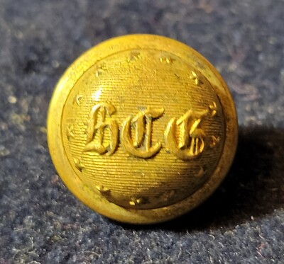 CIVIL WAR PERIOD HARTFORD CITY GUARD OF CONNECTICUT BUTTON ALBERT# CT ...