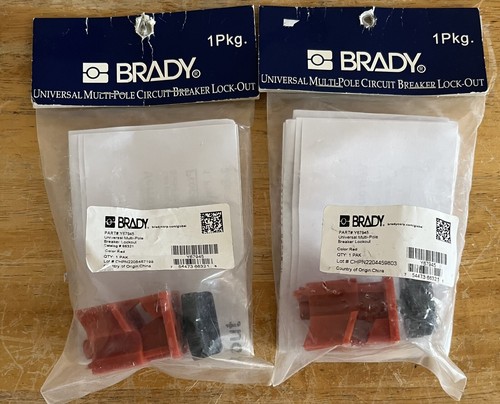 2- Brady Universal Multi-Pole Circuit Breaker Lock-Out 66321 Y67945 | eBay