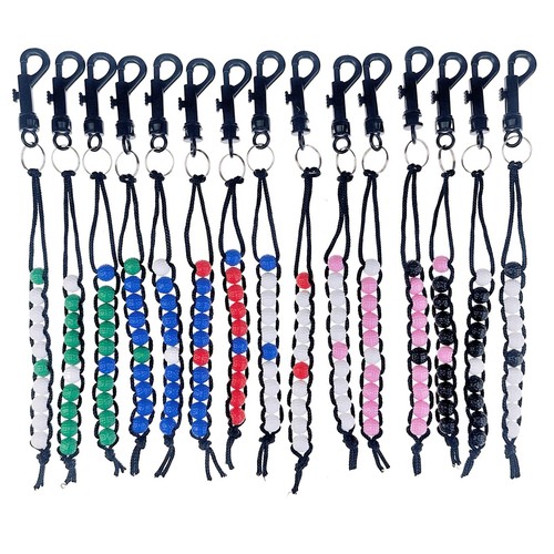 15 Pack Golf Bead Counter Golf Stroke Counter Golf Counter with Clip 15 ...