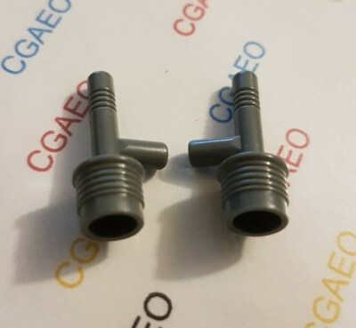 2 X Lego 3959 Minifig, Utensil Space Gun / Torch (DARK BLUISH GRAY) | eBay