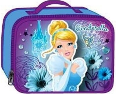 NEW!!! DISNEY PRINCESS CINDERELLA Insulated Lunch Kit FREE SHIPPING ...