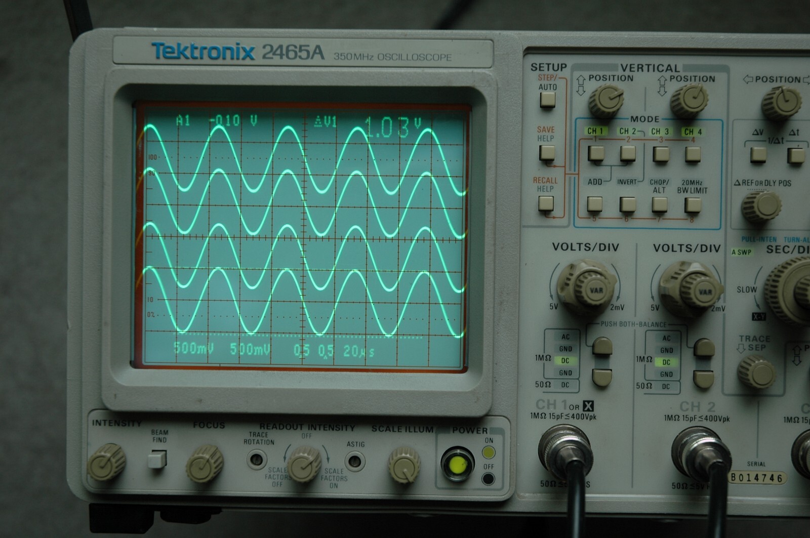 Tektronix 2465A Analog Oscilloscope for sale online | eBay