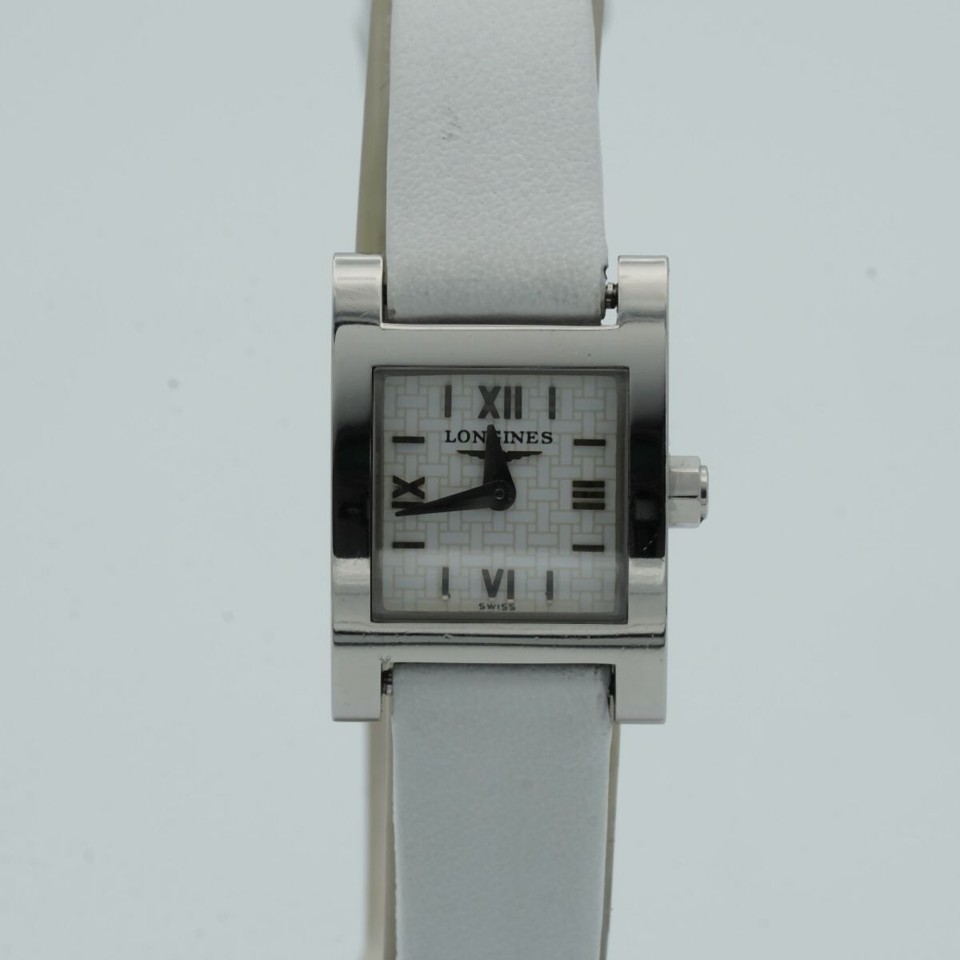 Longines Dolce Vita Quartz Women Watch 16mm Vintage White Steel L5.161. ...