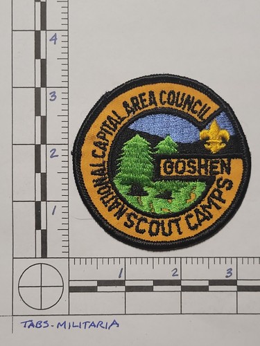Original BSA Boy Scouts Patch National Capital Area Council Goshen Camps BSA020 | eBay