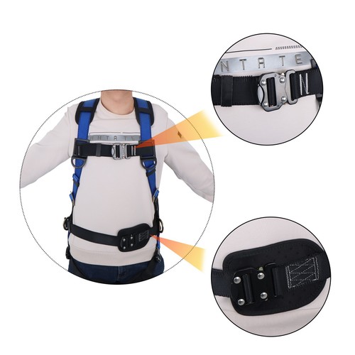 Full-Body Safety Harness Fall Protection Roofing Harness Kit With ...