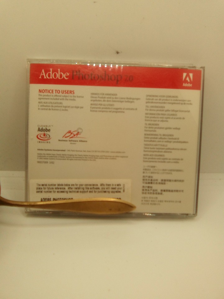 Adobe Photoshop 7 UPGRADE for Windows w/ Serial Number- VGC | eBay