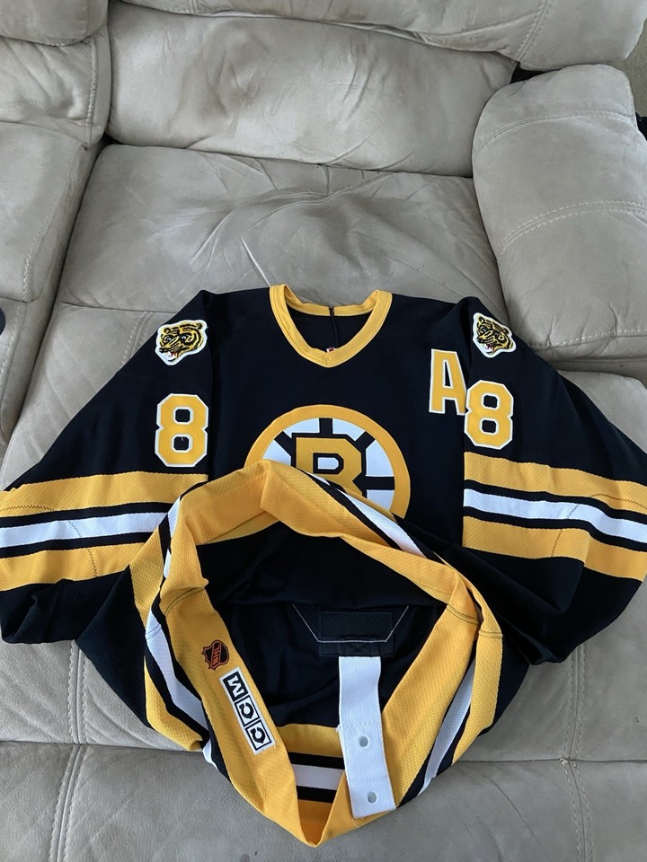 Cam Neely CCM NHL Boston Bruins Jersey size 52 with fight strap #8 Air ...