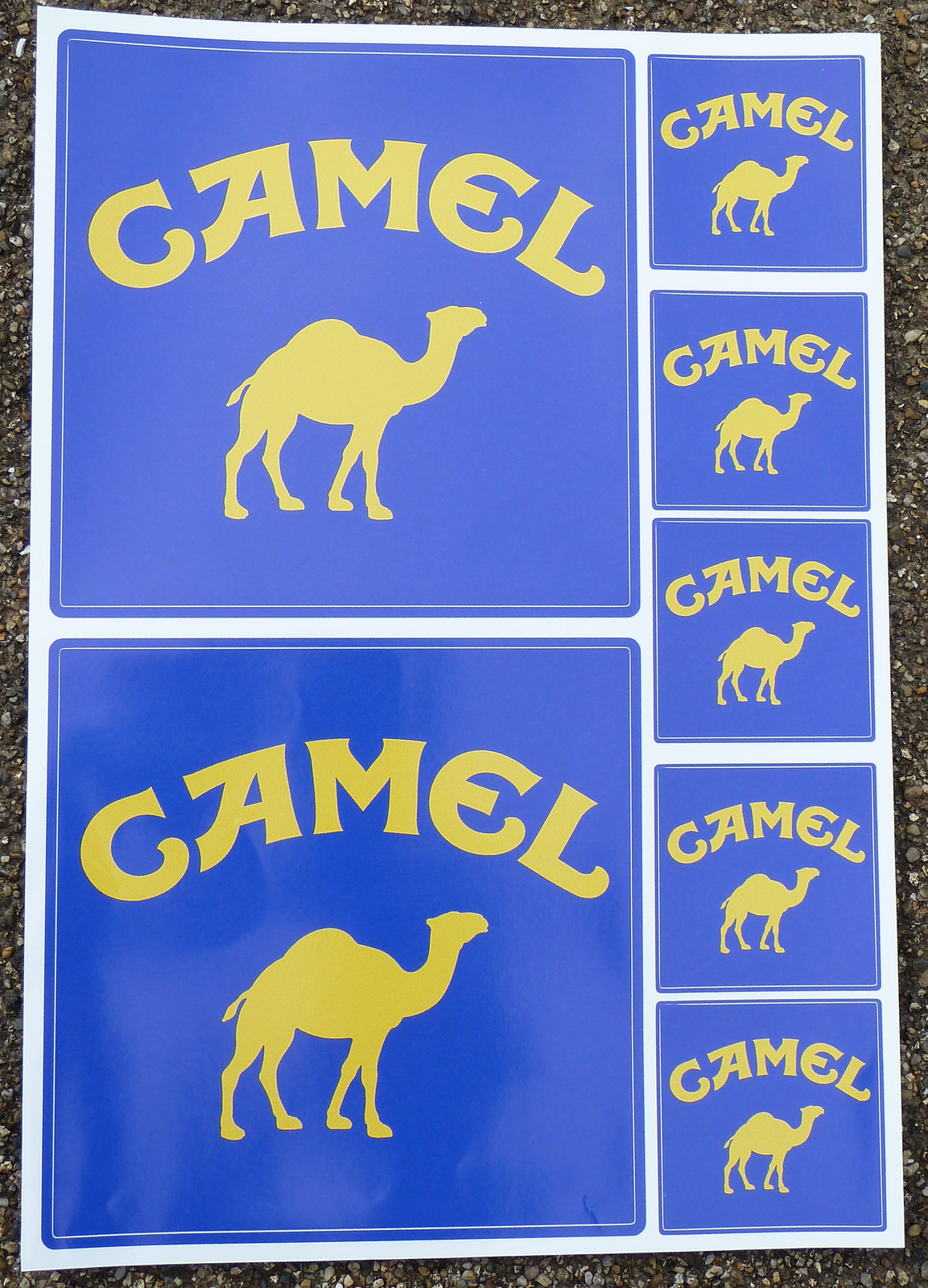Camel rally race classic car bike 4x4 decals stickers | eBay