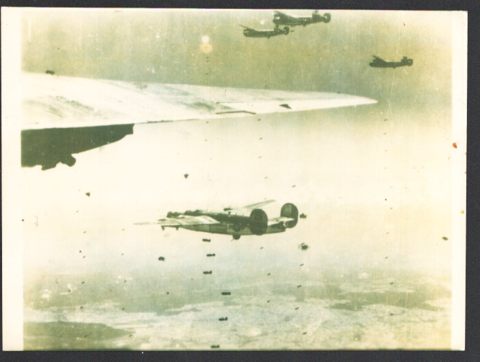 U.S. Military Air Force Photographs Lot of 4-Various sizes-Bombs ...