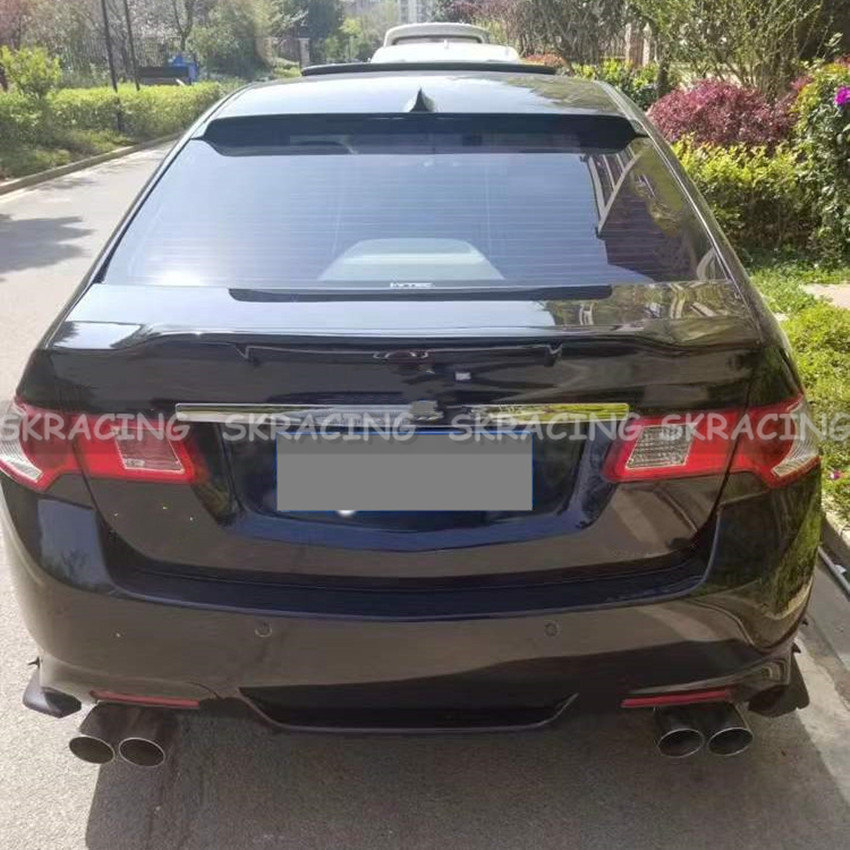 Unpainted FRP Duckbill Rear Trunk Spoiler Wing For Acura 2009-2014 Tsx ...