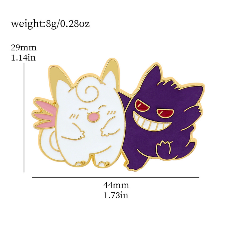 Pokemon Metal Enamel Pins Lot You Choose Gengar Many Type Pin | eBay