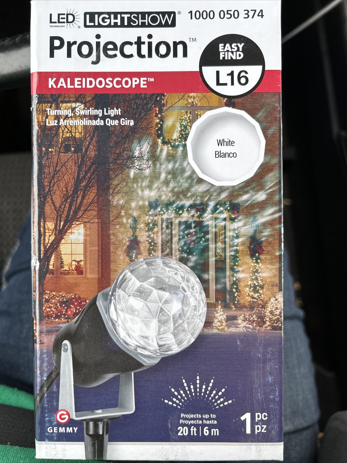 Gemmy Christmas Outdoor LED Light Show Projector - White 35074 LN ...