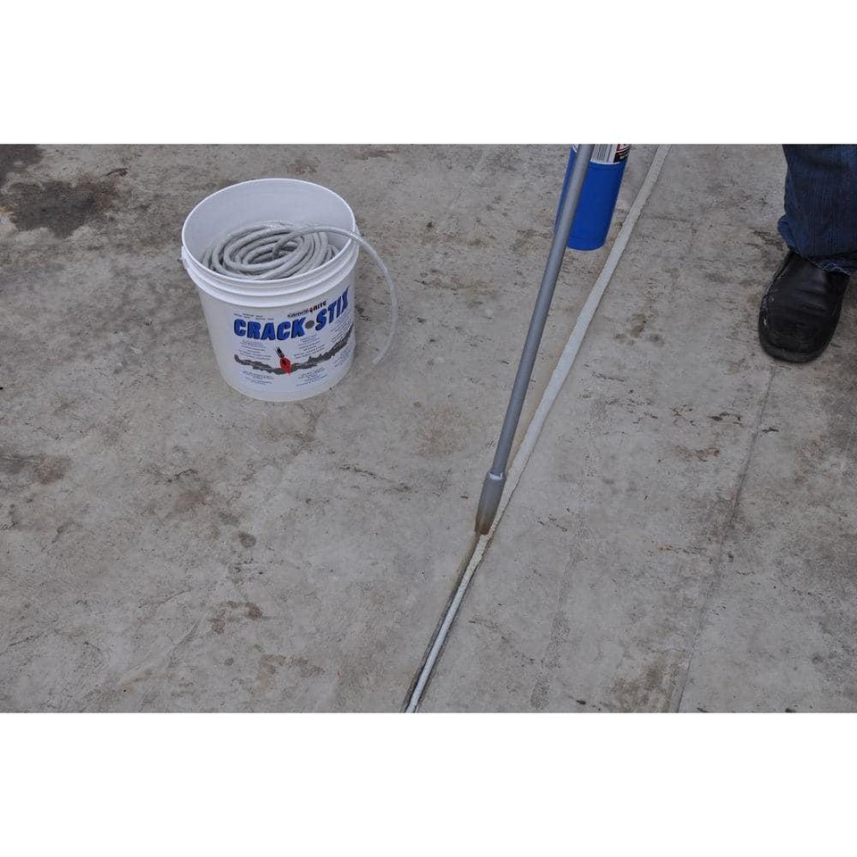 Crack-Stix 16 Lb. 125 Ft. Medium Gray Permanent Concrete Joint And ...