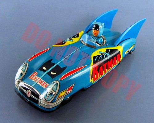 Circa 1960s Batman TV Show Rare Toy Car 8x10 Photo | eBay