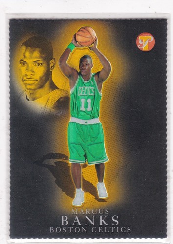 2003-04 Topps Pristine - Gold Refractor #139 Marcus Banks /99 (RC) for ...