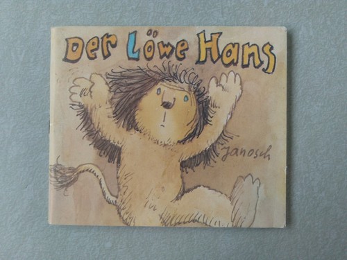 Vintage 1980 Der Lowe Hans German Book Janosch being Beltz & Gelberg ...