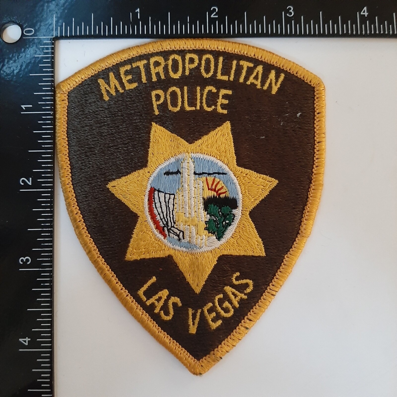 VINTAGE Metropolitan Police Las Vegas Nevada Patch | eBay