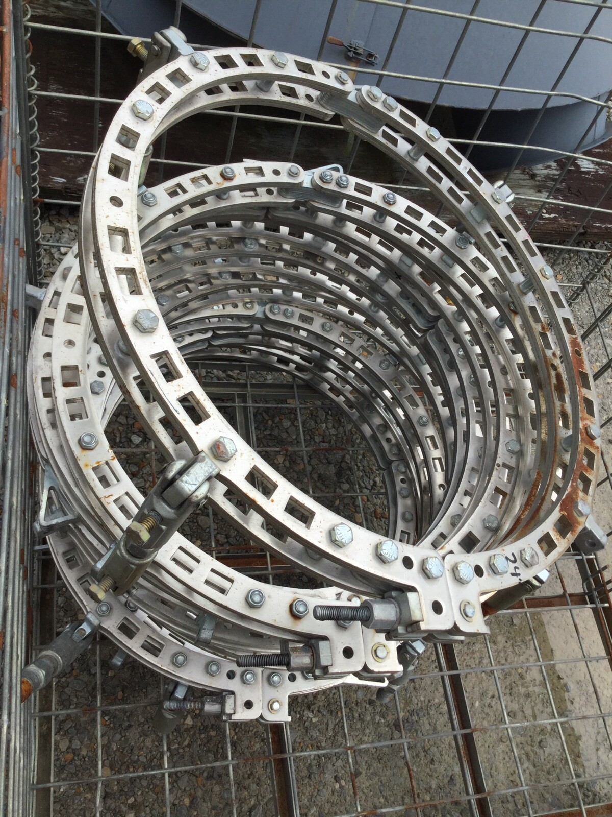 Lot Of 24” Walhonde Tools Top Liner Pipe Fitting Clamps, SS, TL5024-SS ...