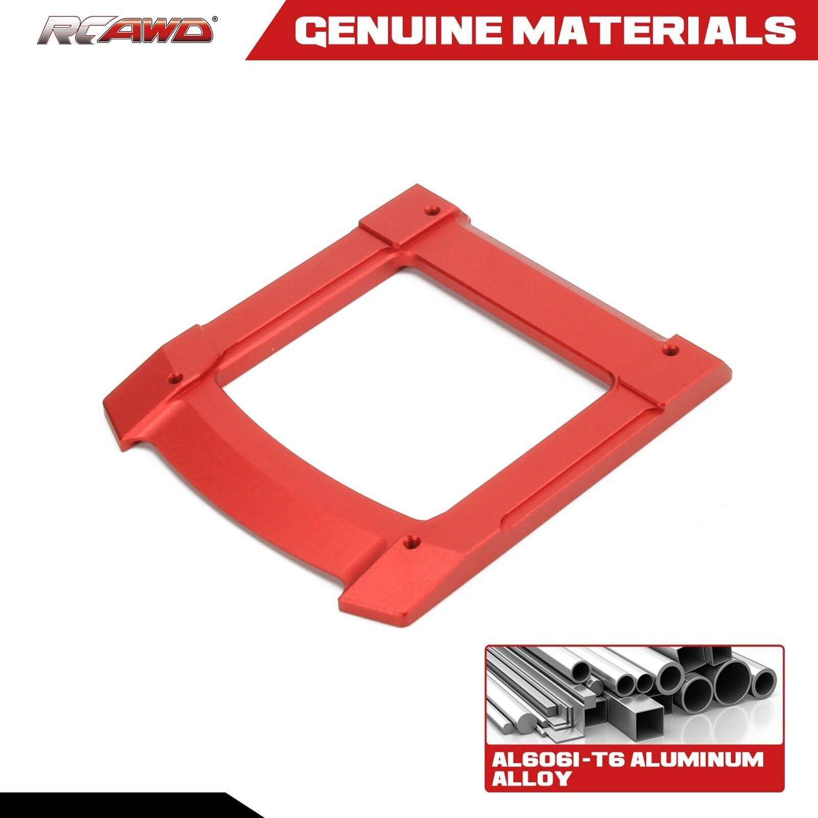 RCAWD Alloy Roof Skid Plate Rails Protector for 1/10 ARRMA Vorteks 3S ...