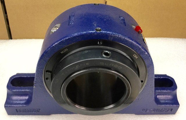 TIMKEN QAPL20A315ST 2-BOLT PILLOW BLOCK BEARING 3-15/16" BORE NEW NO ...