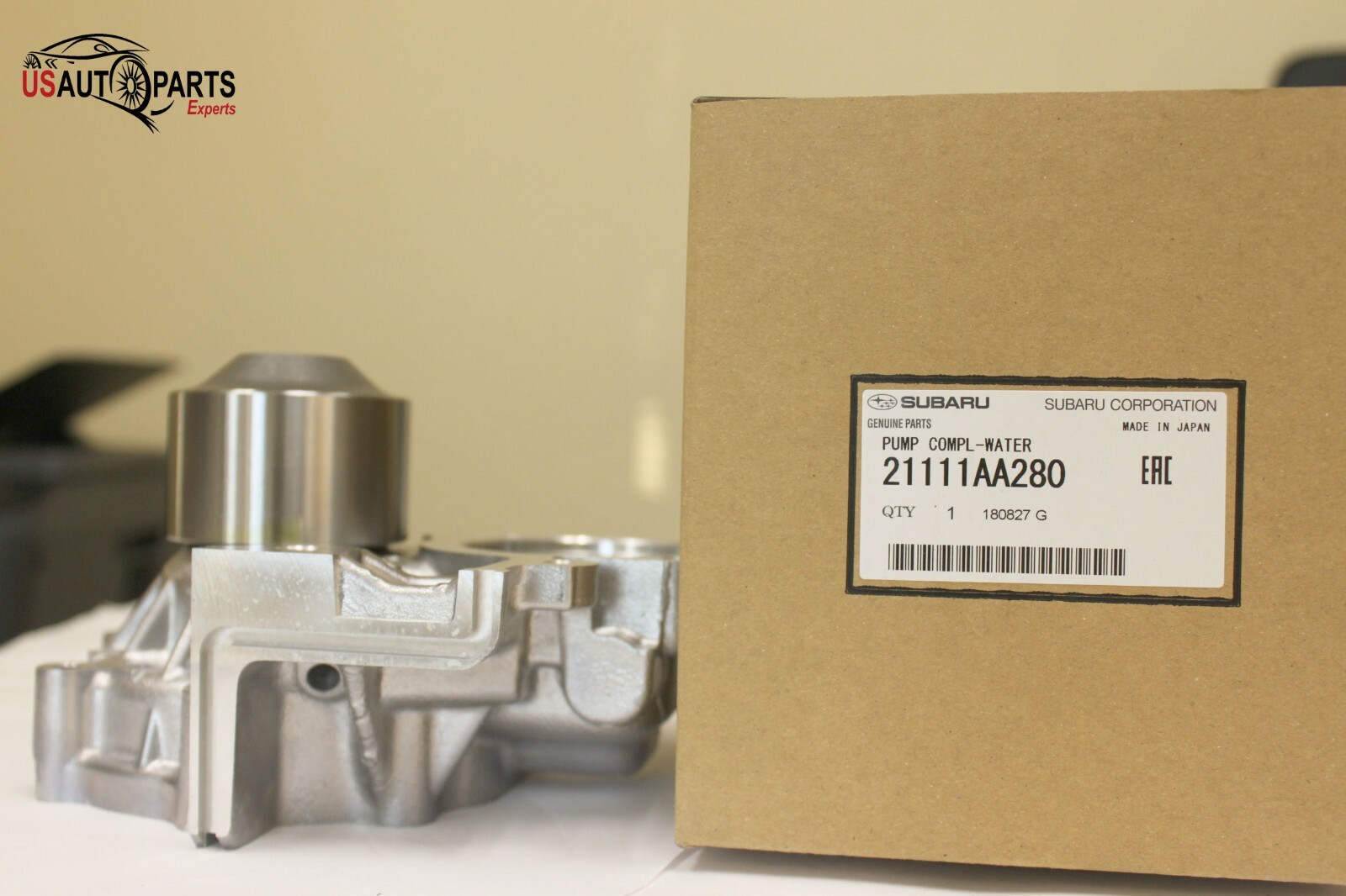 Subaru Genuine Water Pump 21111AA280 and Gasket 21114aa051 for sale ...